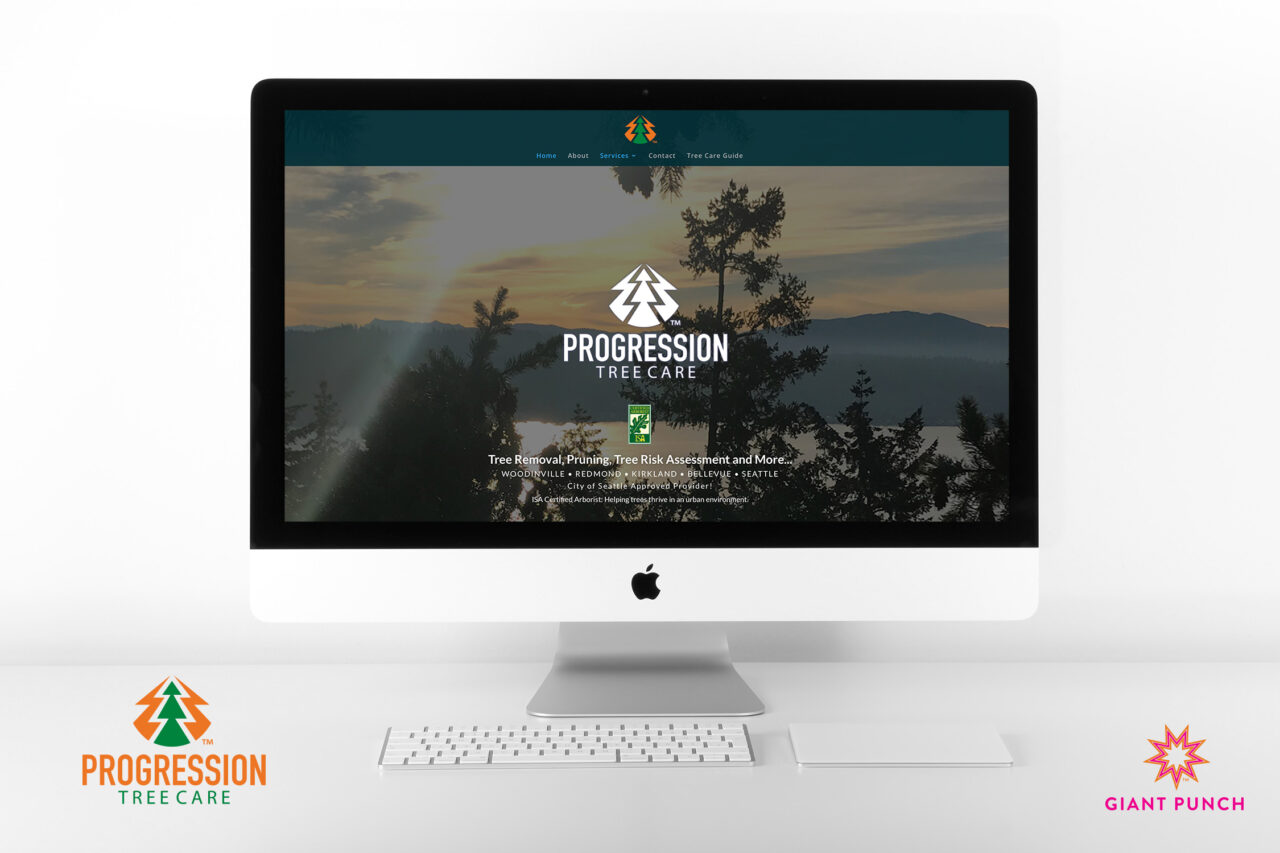 Progressive Tree Care Responsive Website Design by Giant Punch - Logos ...