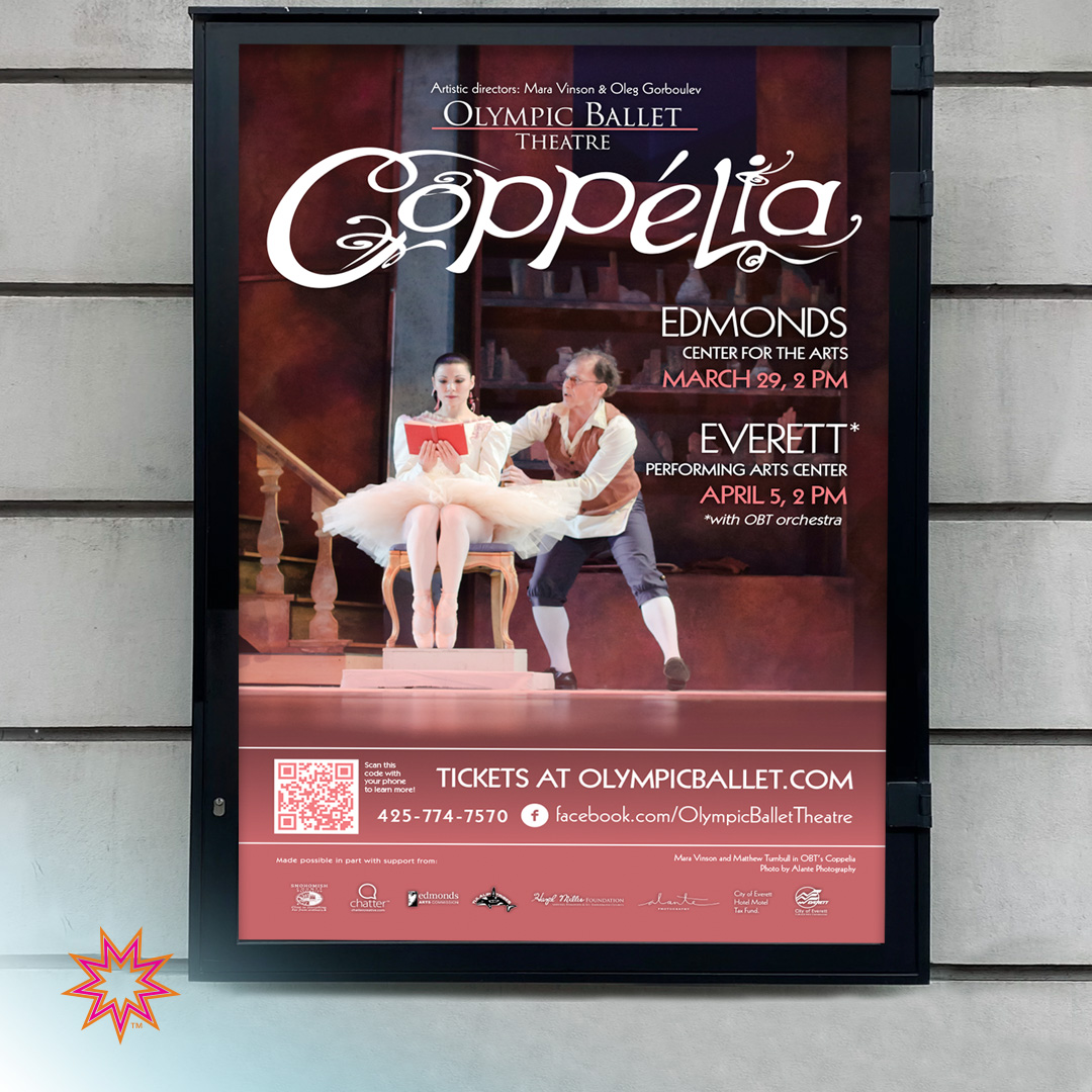Ballet and Arts Poster Design by Giant Punch - Logos - Print - Graphic ...